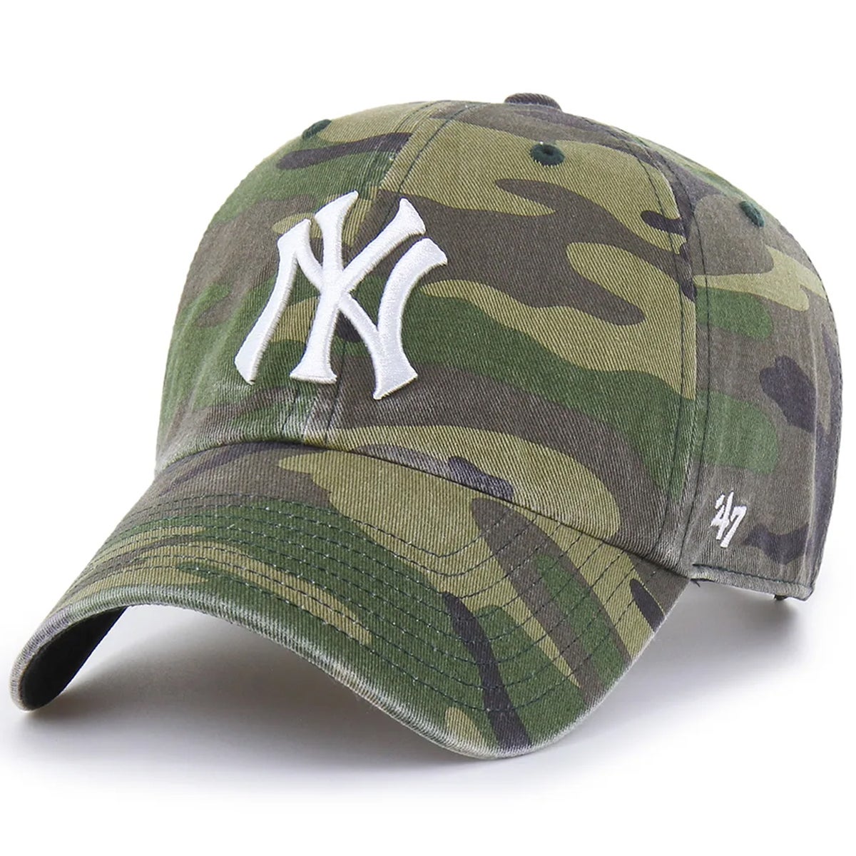 47 Brand New York Yankees '47 Clean Up in Camo | Boardertown