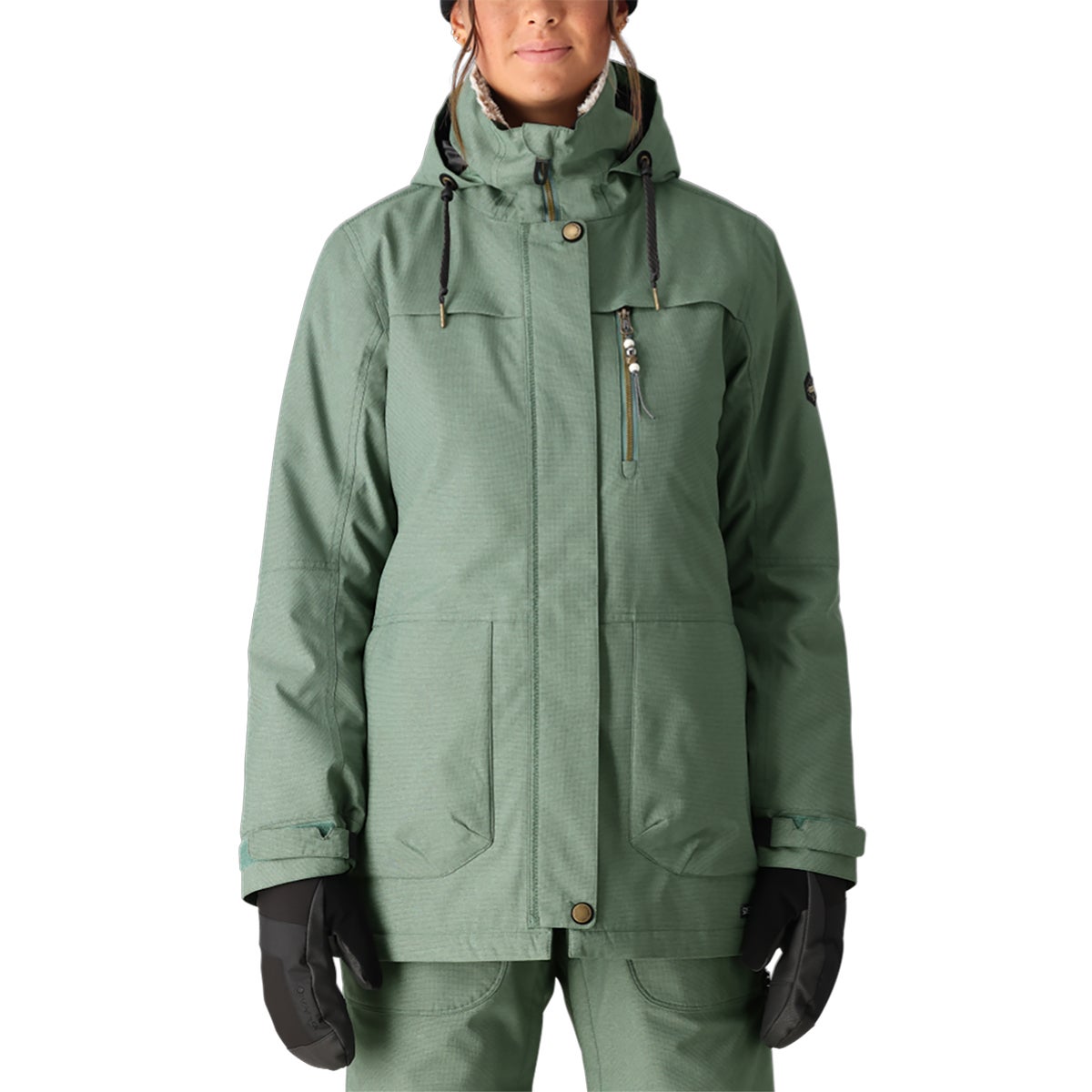 686 Spirit Insulated Jacket in Cypress Green Dobby | Boardertown