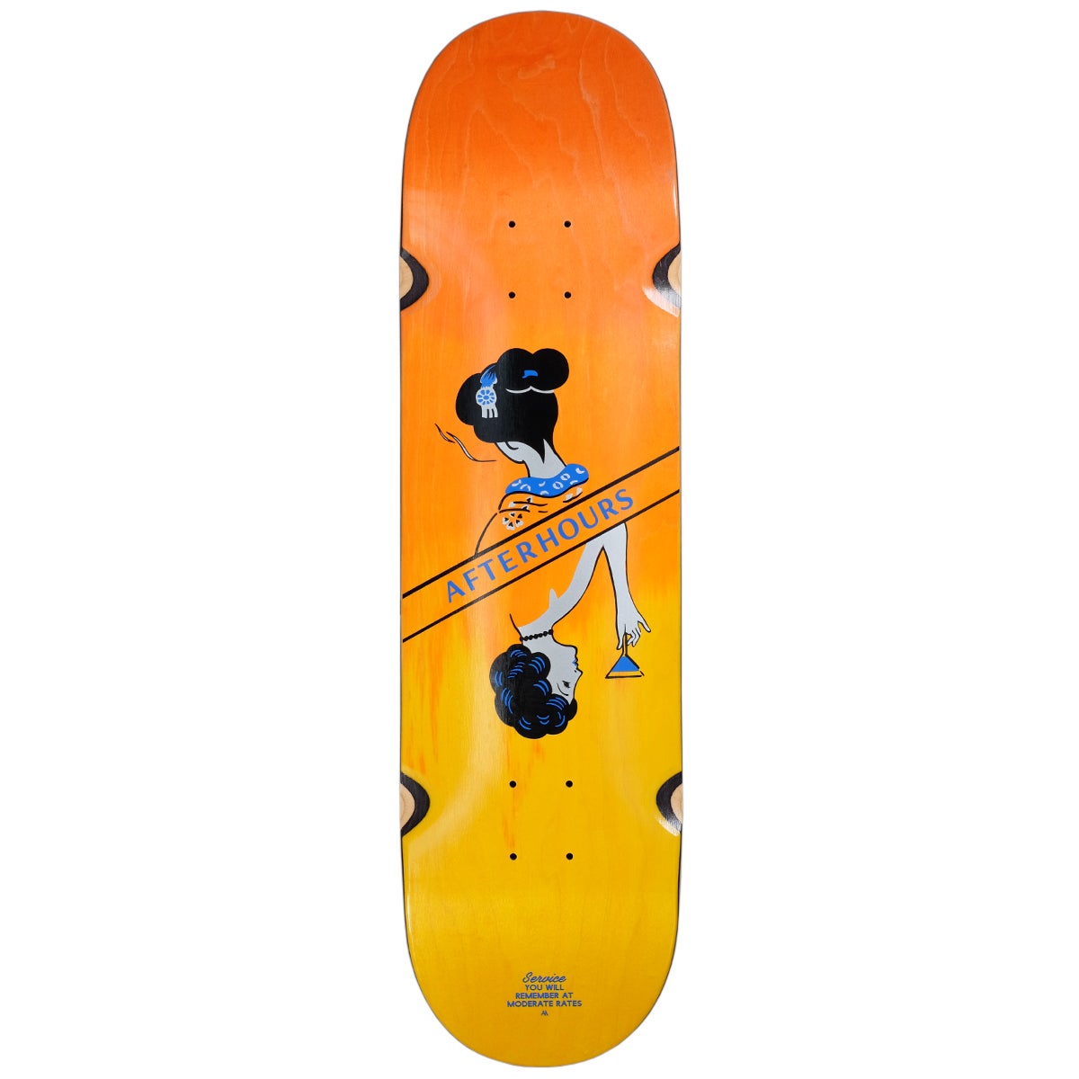 After Hours Geisha Skateboard Deck in Team | Boardertown