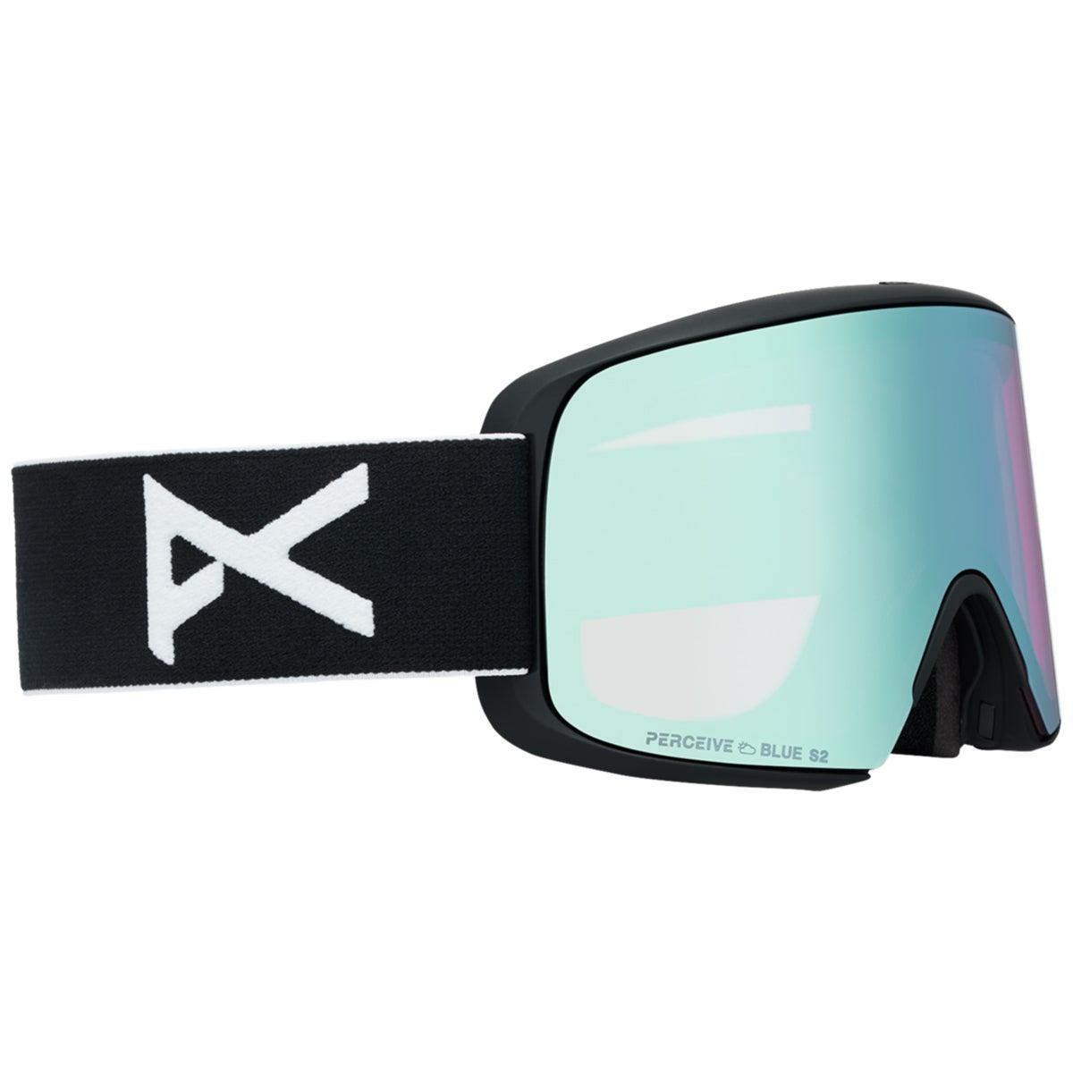 Anon M6S Goggles + Bonus Lens + MFI Face Mask in Black/Perceive ...