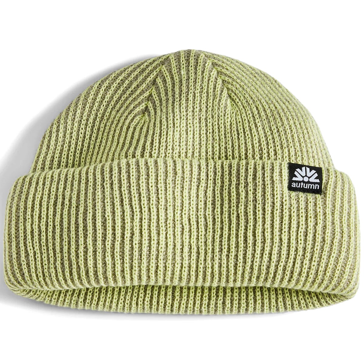 Autumn Cord Double Roll Beanie in Stone Grey | Boardertown