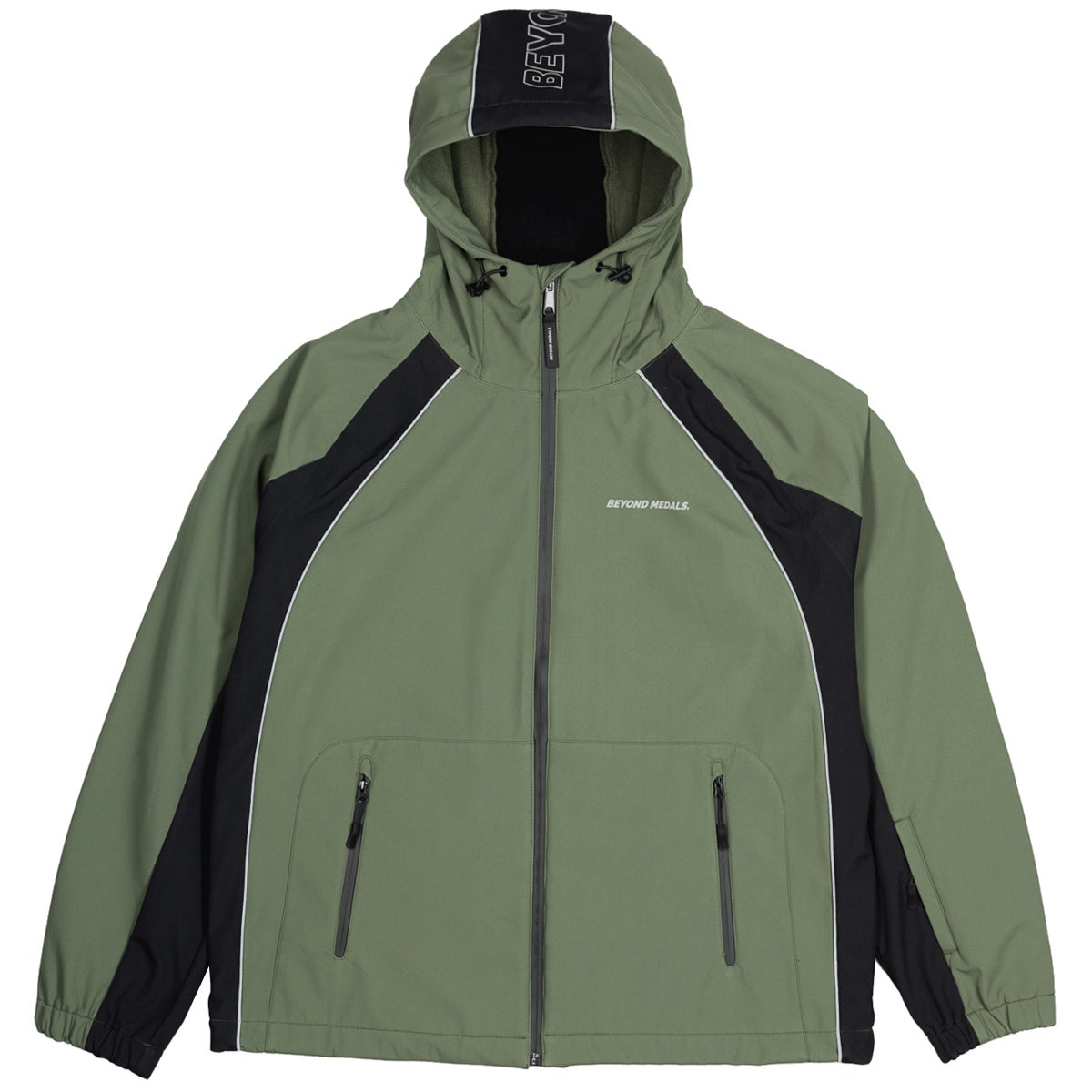 Beyond Medals Softshell Jacket in Green | Boardertown