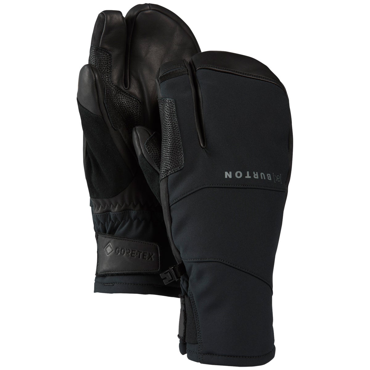 Burton [ak] Clutch GORE-TEX Mittens in True Black | Boardertown