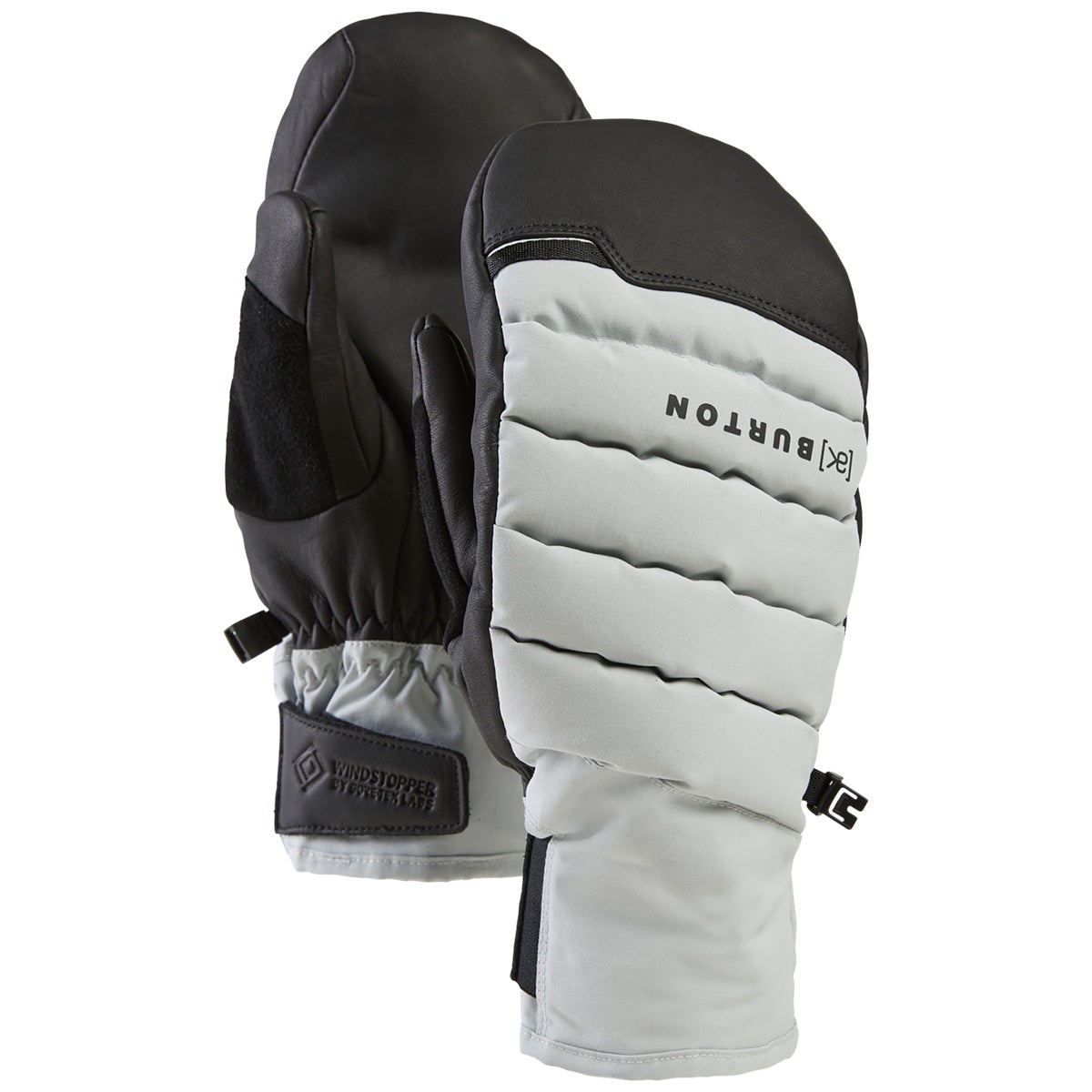 Burton [ak] Windstopper Oven Mittens in Grey Cloud | Boardertown