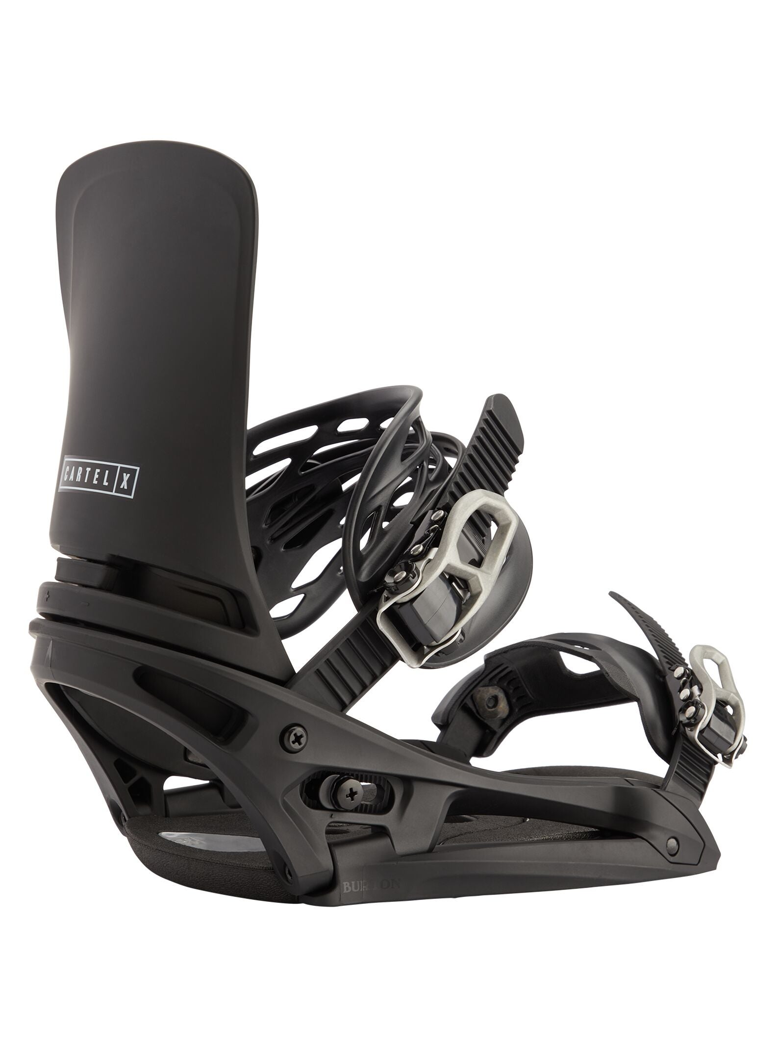 Burton Cartel X EST Snowboard Bindings in Black | Boardertown