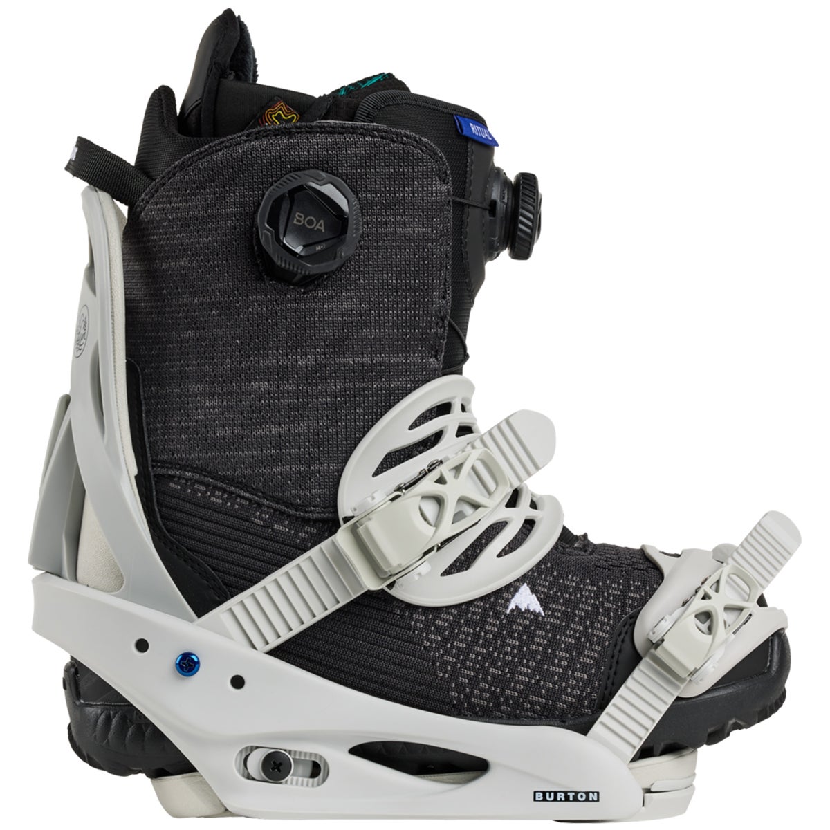 Burton Snowboard Bindings Fixation BURTON Men's Freestyle Re:Flex (Gray ...