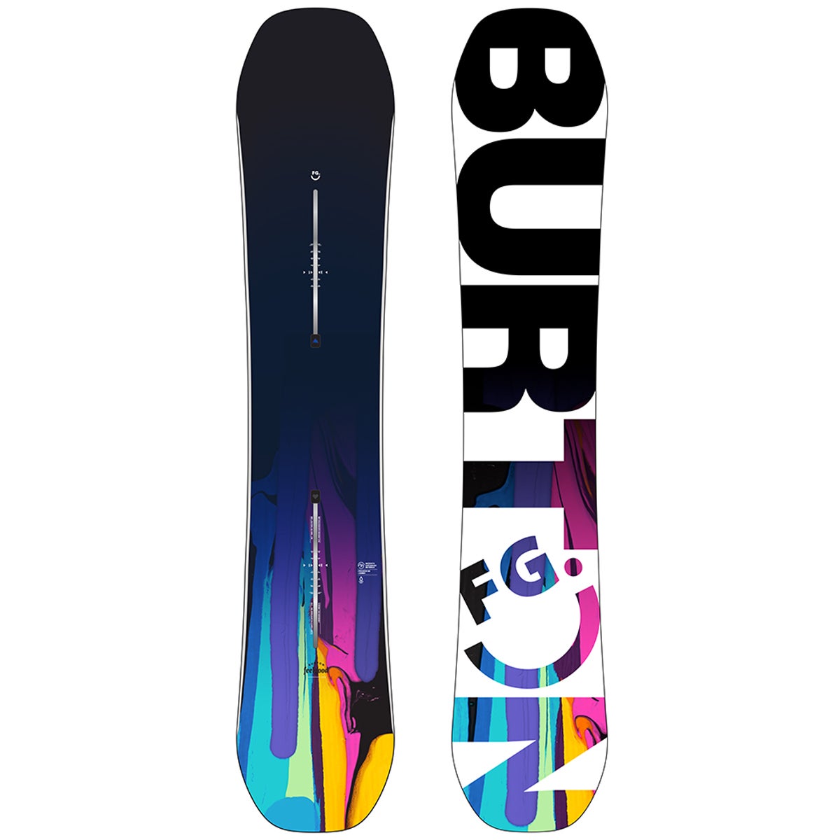 Burton Feelgood Flying V Snowboard 2024 in 142 | Boardertown