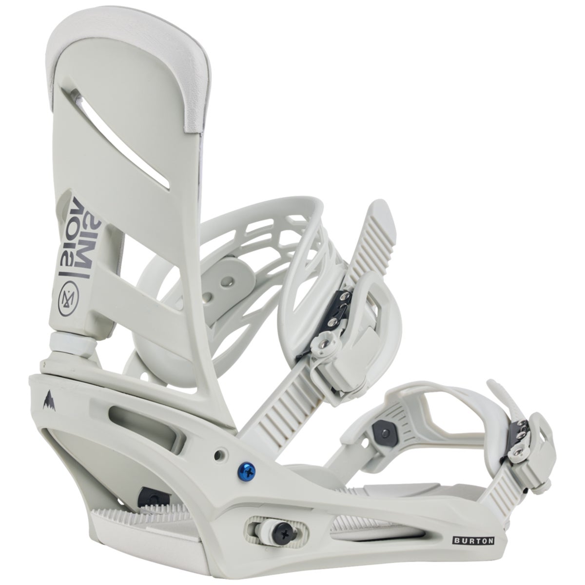 Burton Mission Re:Flex Snowboard Bindings in Grey Cloud | Boardertown