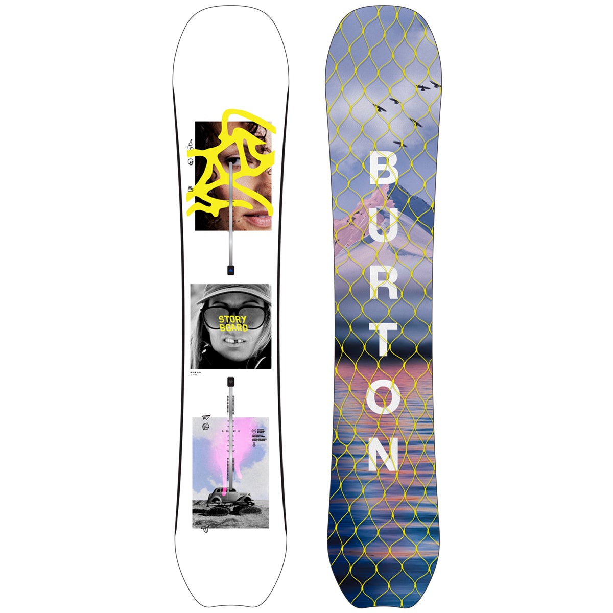 Burton Story Board Snowboard 2025 in Multi | Boardertown US