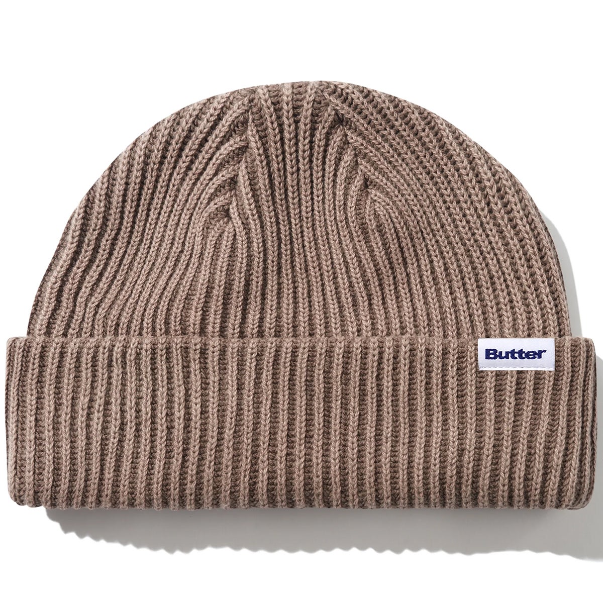 Butter Goods Bleached Wharfie Beanie in Brown | Boardertown