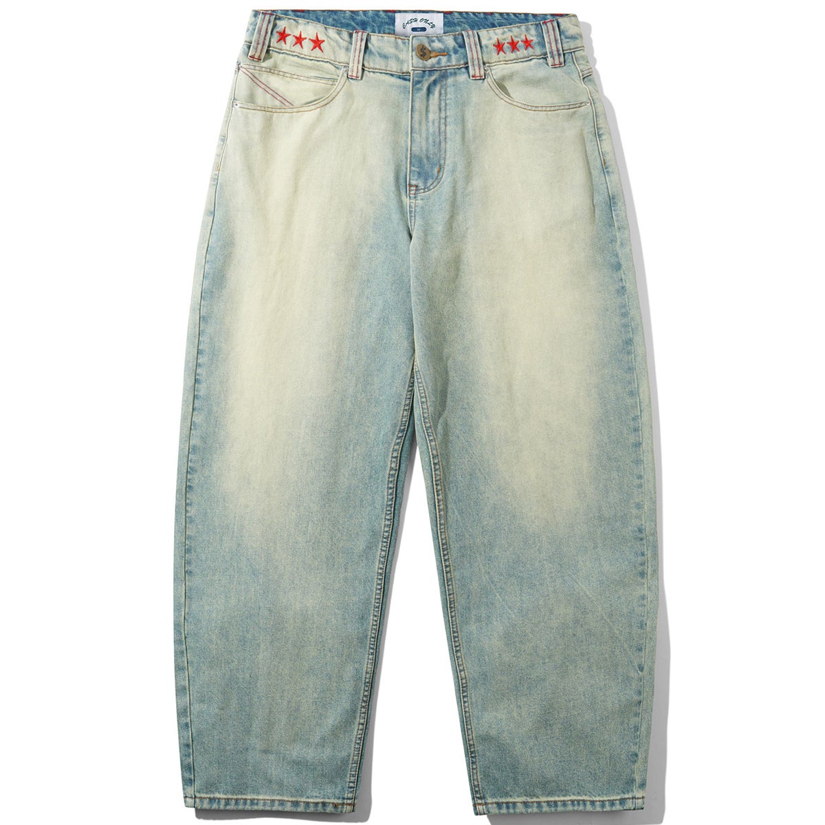 Cash Only Stars Denim Jeans in Sun Fade Wash | Boardertown