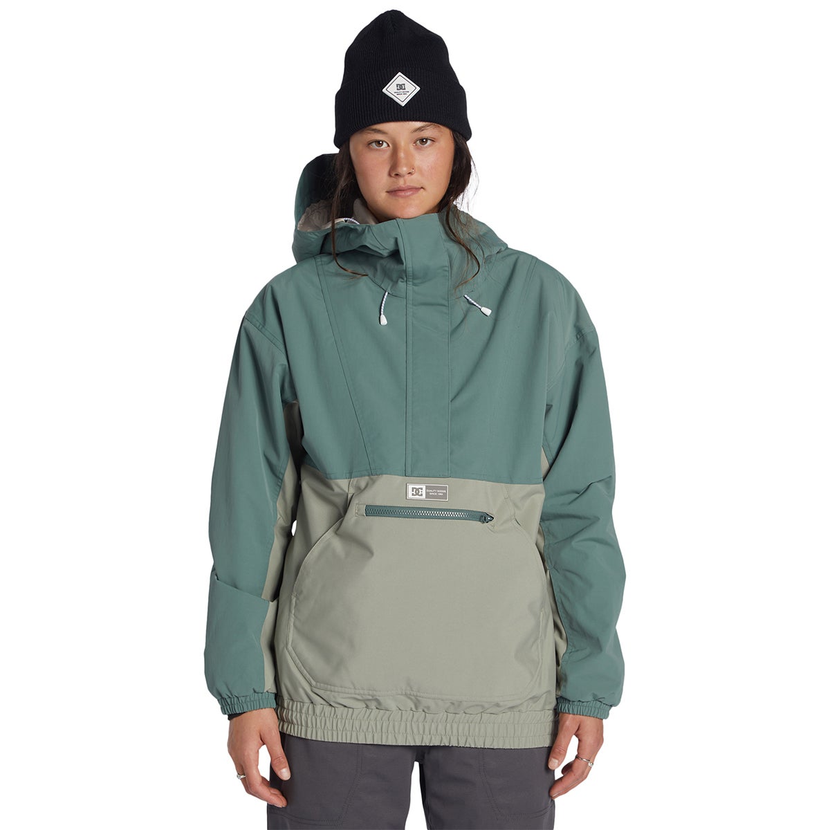 DC Chalet Anorak Jacket in Dark Forest | Boardertown