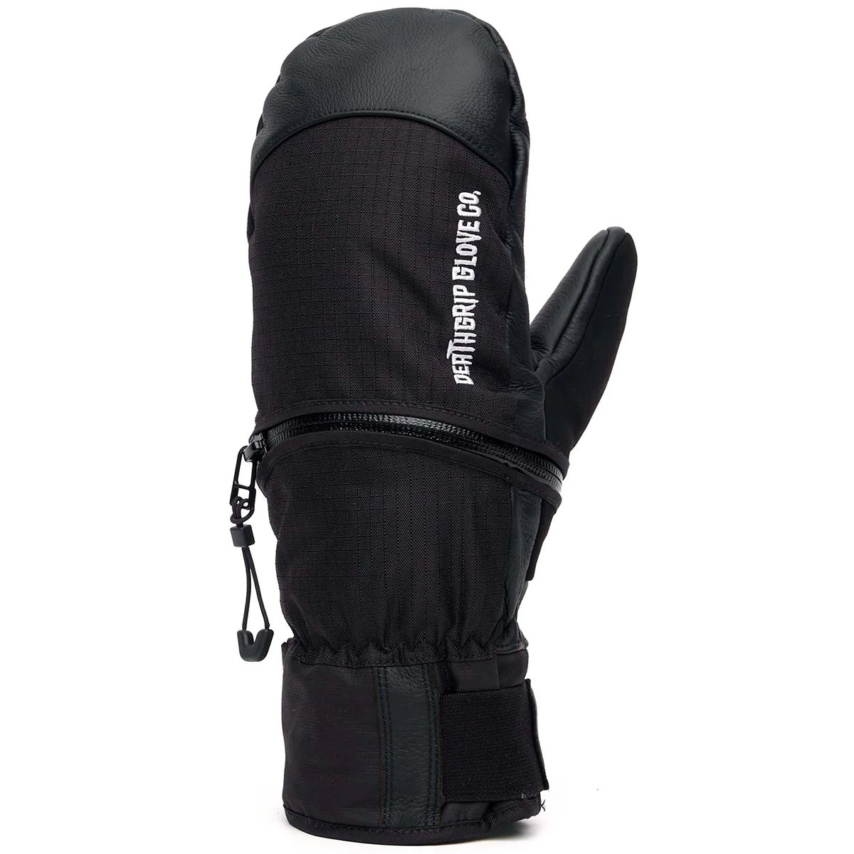 Deathgrip Werewolf Mittens in Black | Boardertown