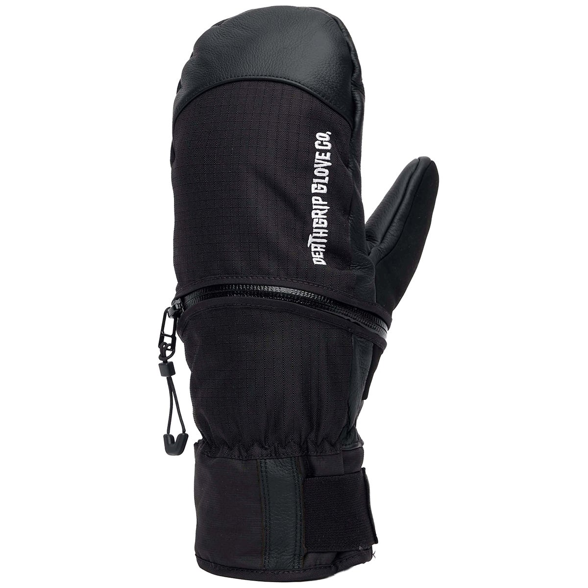 Deathgrip Werewolf Mittens in Black | Boardertown