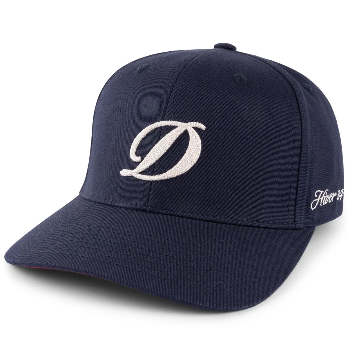 Dime Cursive D Full Fit Cap in Navy | Boardertown