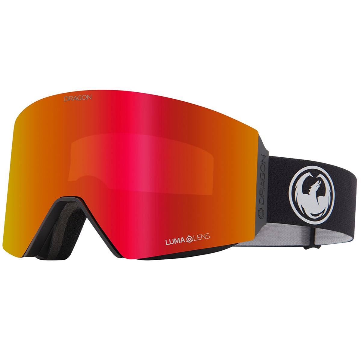 Dragon RVX Mag Goggles + Bonus Lens in Nouveau Black/Red Ion | Boardertown