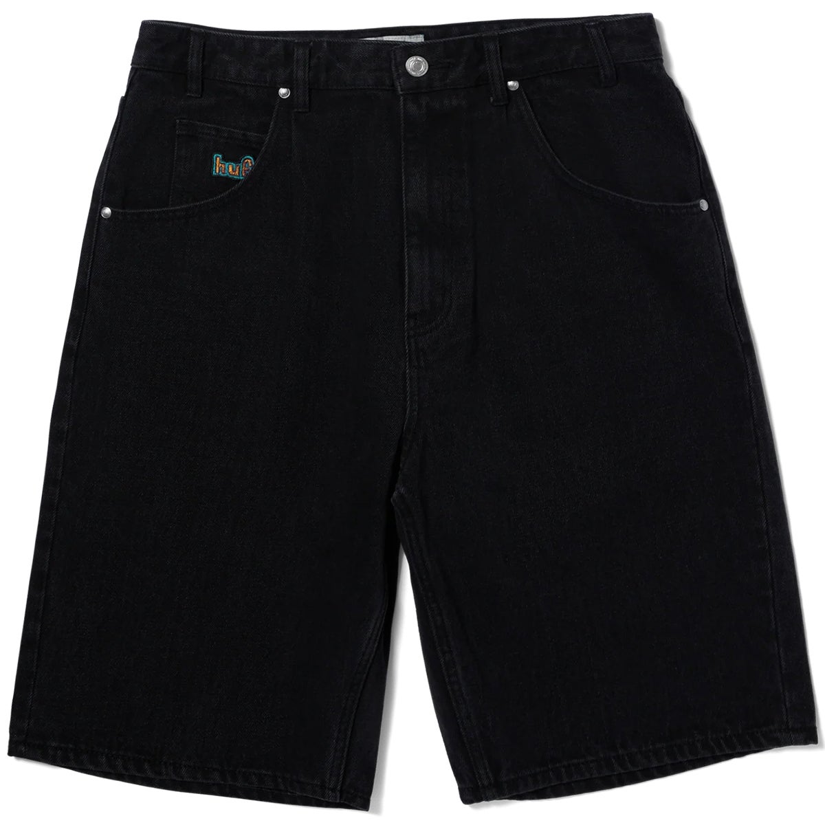 Huf Cromer Short in Washed Black | Boardertown