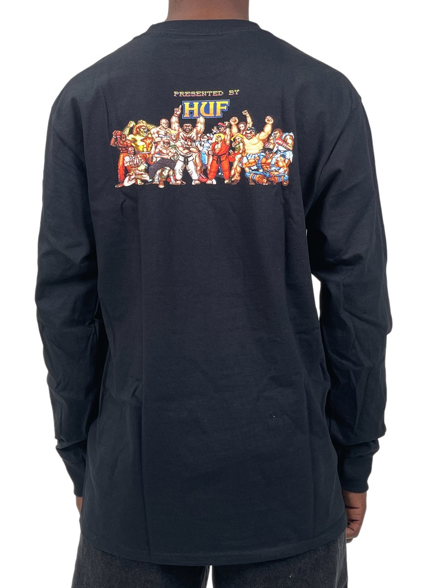 【メンズ】 HUF - huf street fighter ENDING L/S TEEの通販 by ggm's shop｜ハフならラクマ ります