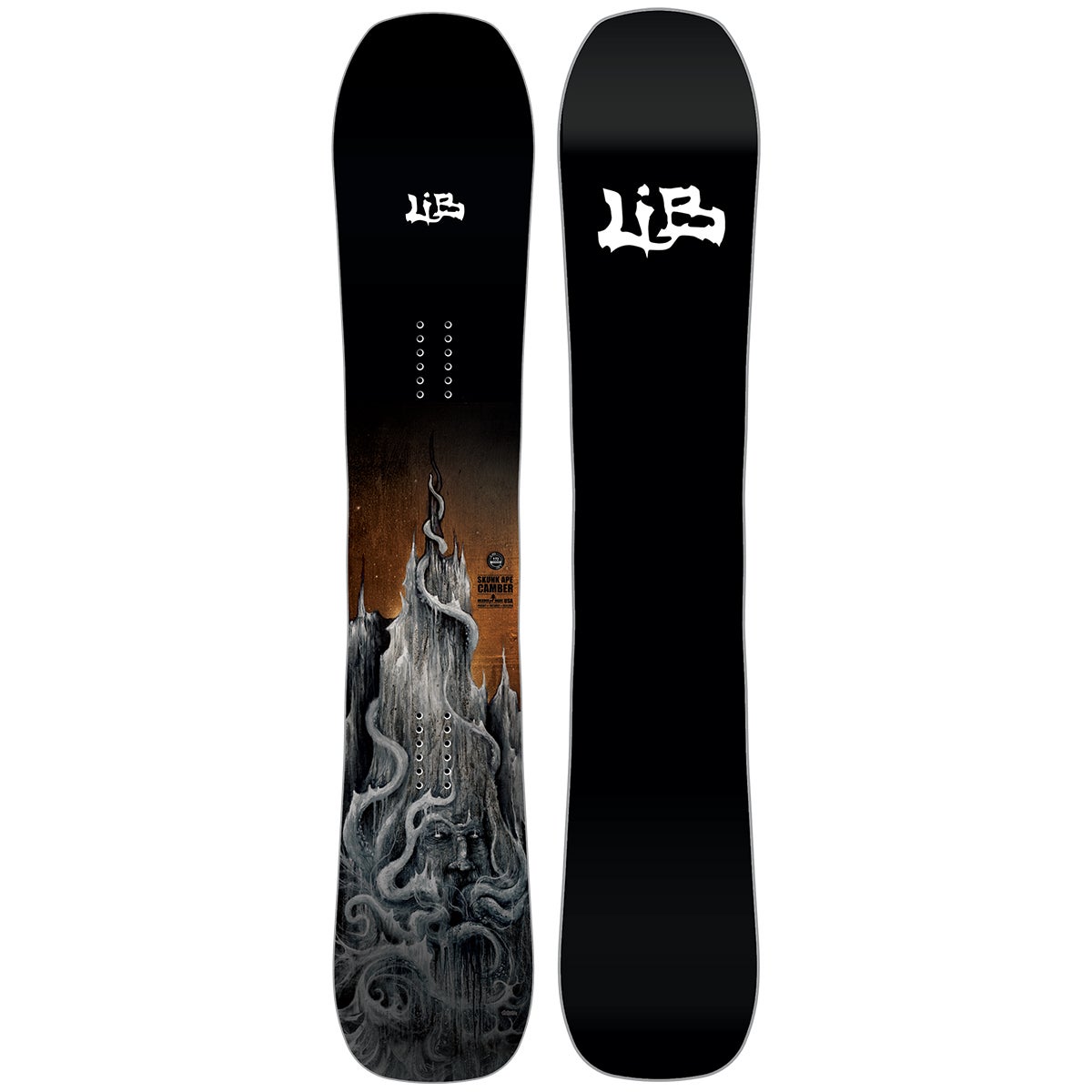 Lib Tech Skunk Ape Camber Snowboard 2026 in Multi | Boardertown