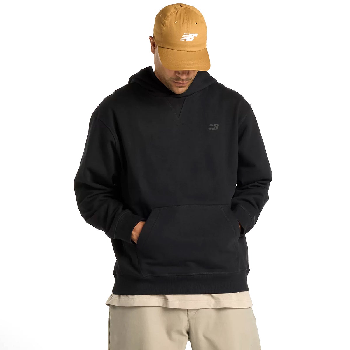 NB Numeric French Terry Hood in Black | Boardertown