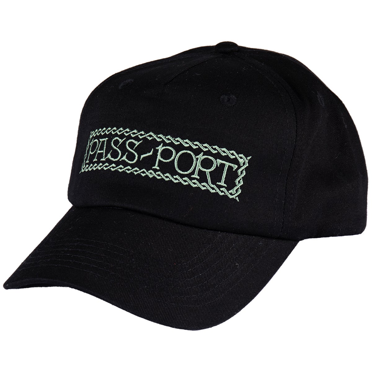 Passport Invasive Logo Freight Cap in Black | Boardertown US