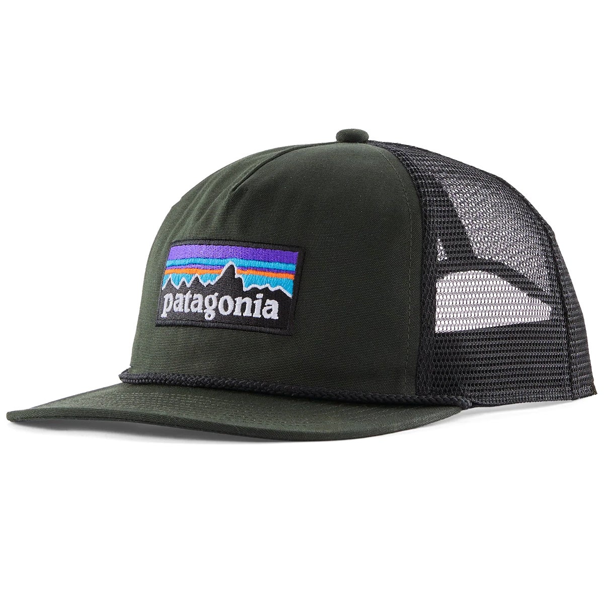 Patagonia Airfarer Cap in P-6 Logo/Old Growth Green | Boardertown