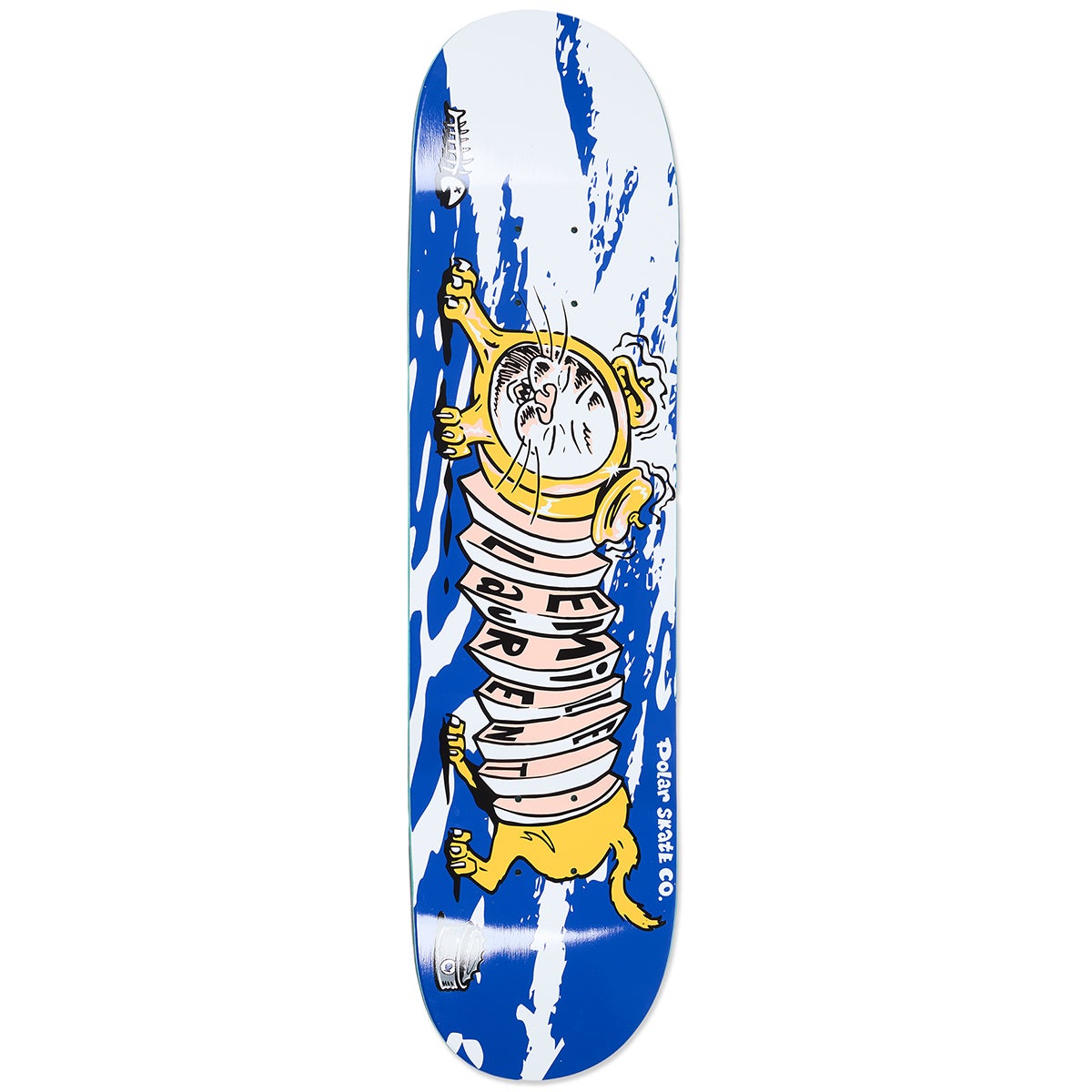 Polar Accordion Dog Skateboard Deck in Laurent | Boardertown
