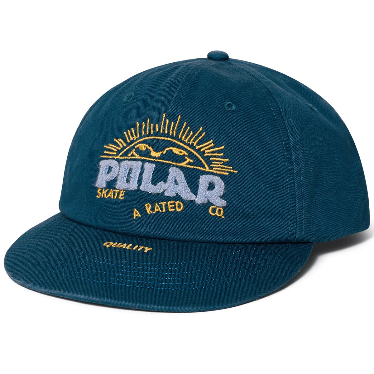 Polar Cheeky Sun Ramy Cap in Petrol | Boardertown