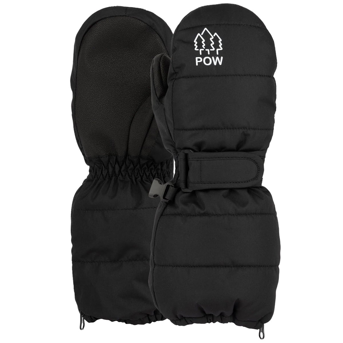 POW First Turns Mitt in Black | Boardertown