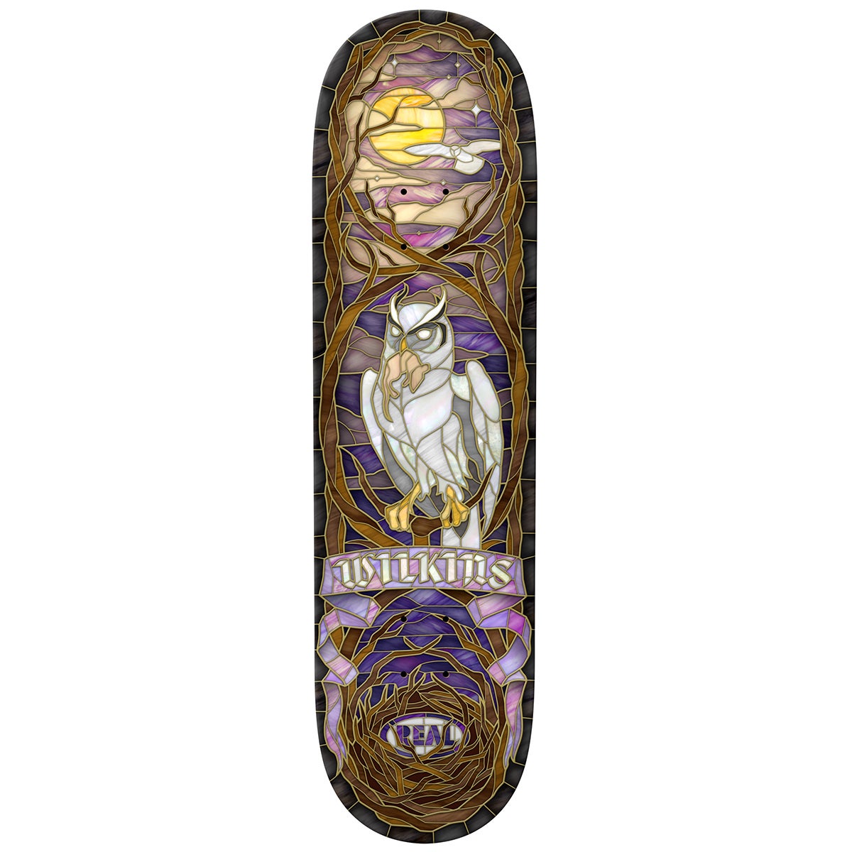 Real Cathedral Skateboard Deck in Wilkins | Boardertown Real Cathedral Skateboard Deck in Wilkins | Boardertown