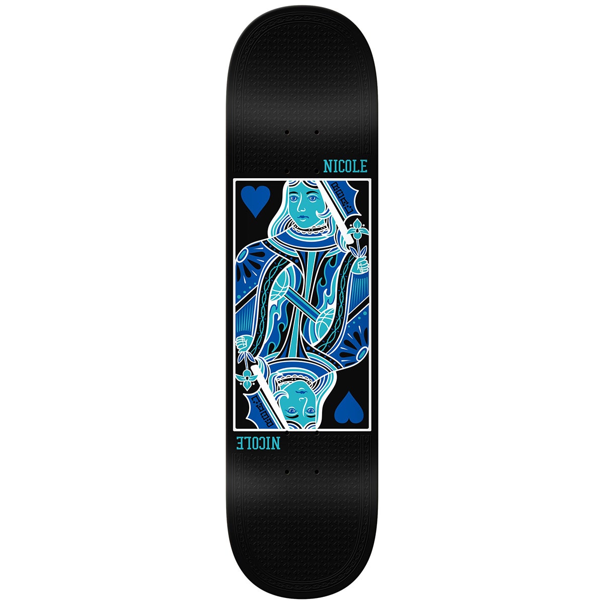 Real Nicole Queen of Hearts Skateboard Deck in Hause | Boardertown