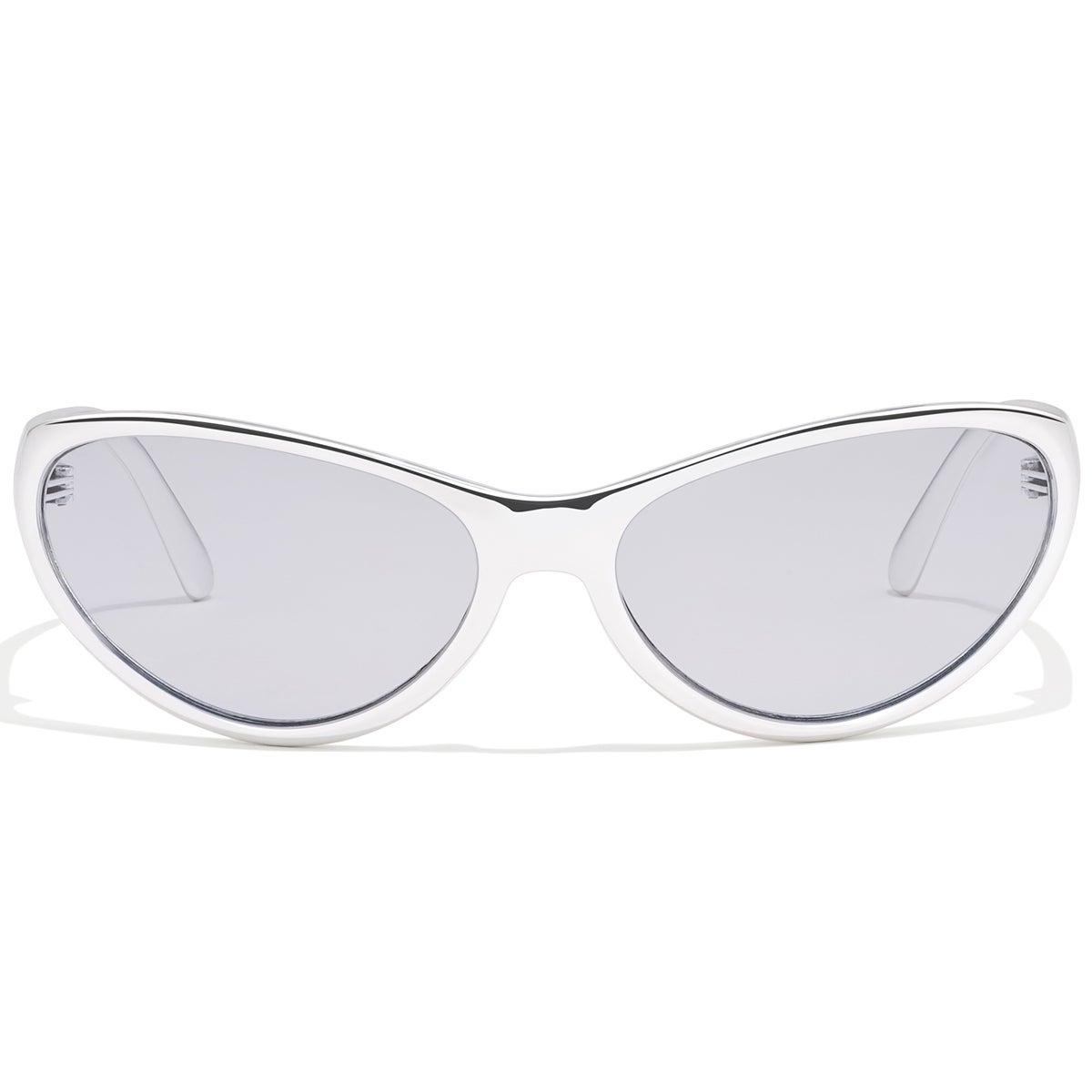 Ritual Morphine Sunglasses in Liquid Silver/Mid Grey | Boardertown