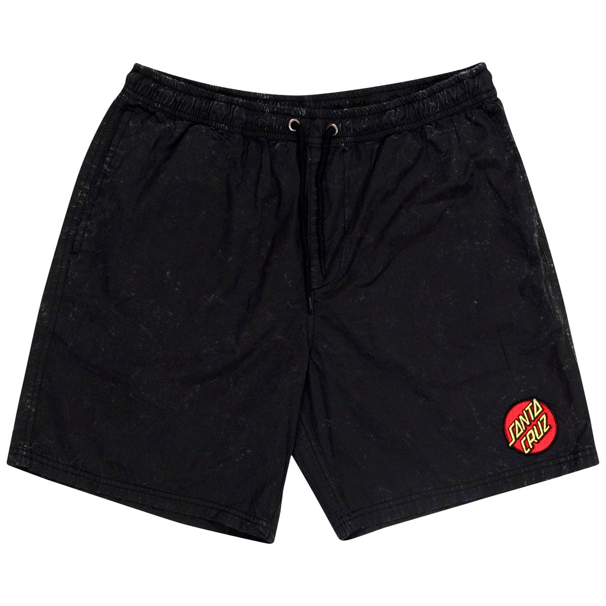 Santa Cruz Classic Dot Cruzier Short in Black | Boardertown