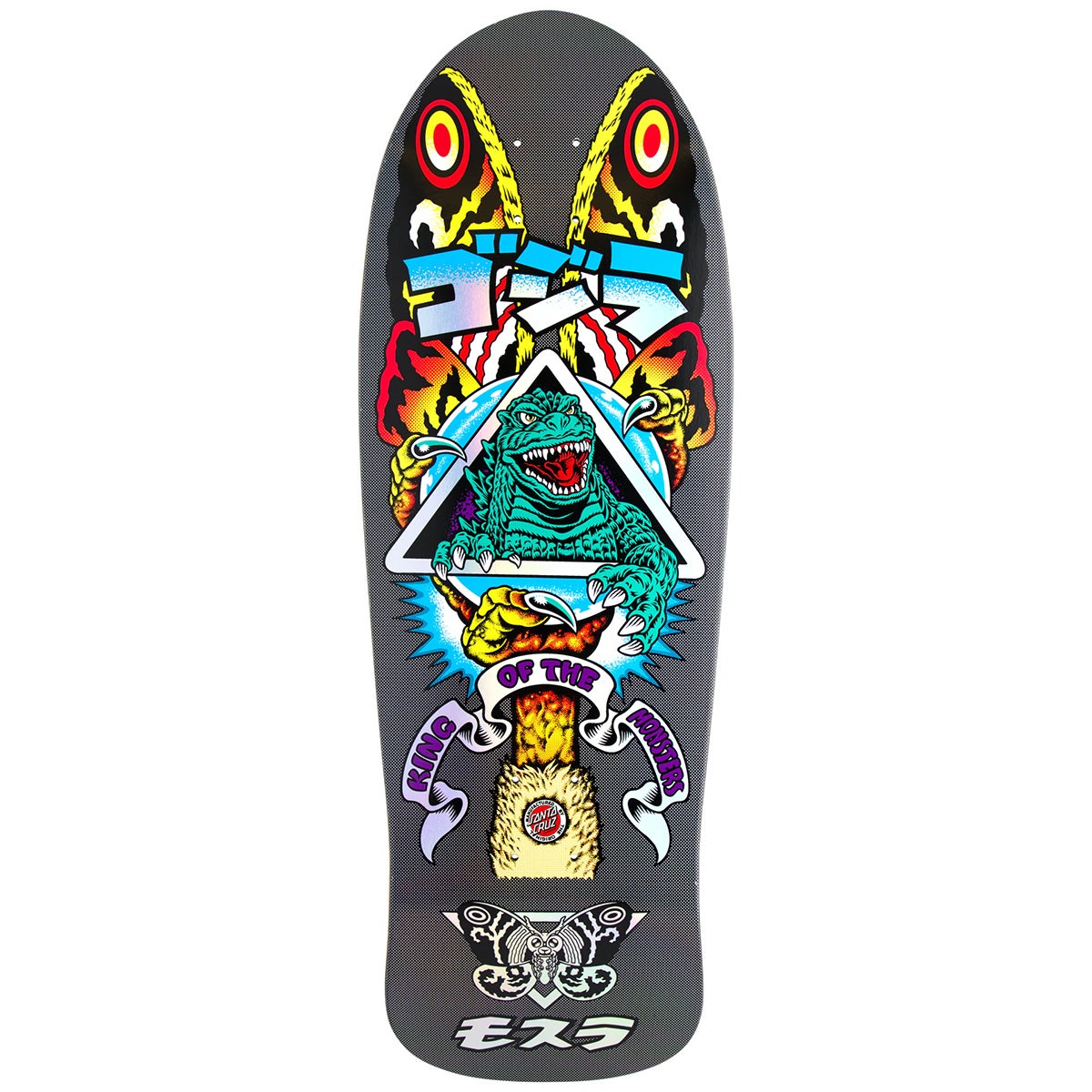 Santa Cruz X Godzilla Mothra Natas Skateboard Deck in Kaupas | Boardertown