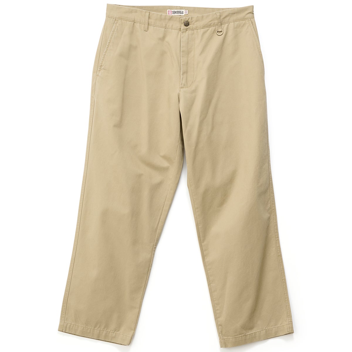 S/Double Classic Cut Chino in Khaki | Boardertown