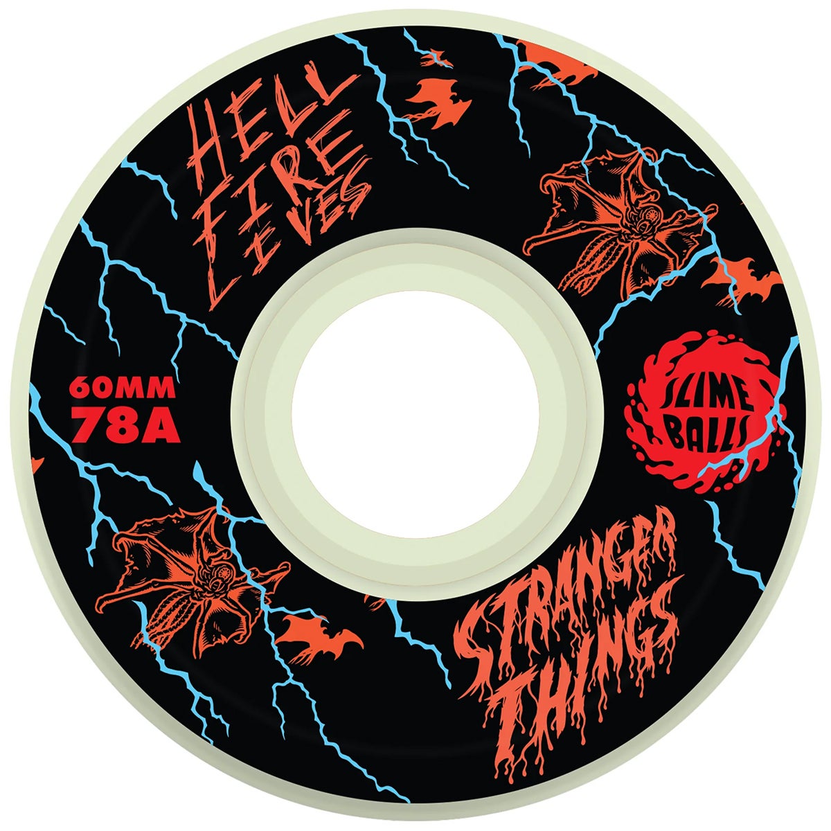 Slime Balls x Stranger Things Meek Slasher Eddie 78a Skateboard Wheels ...