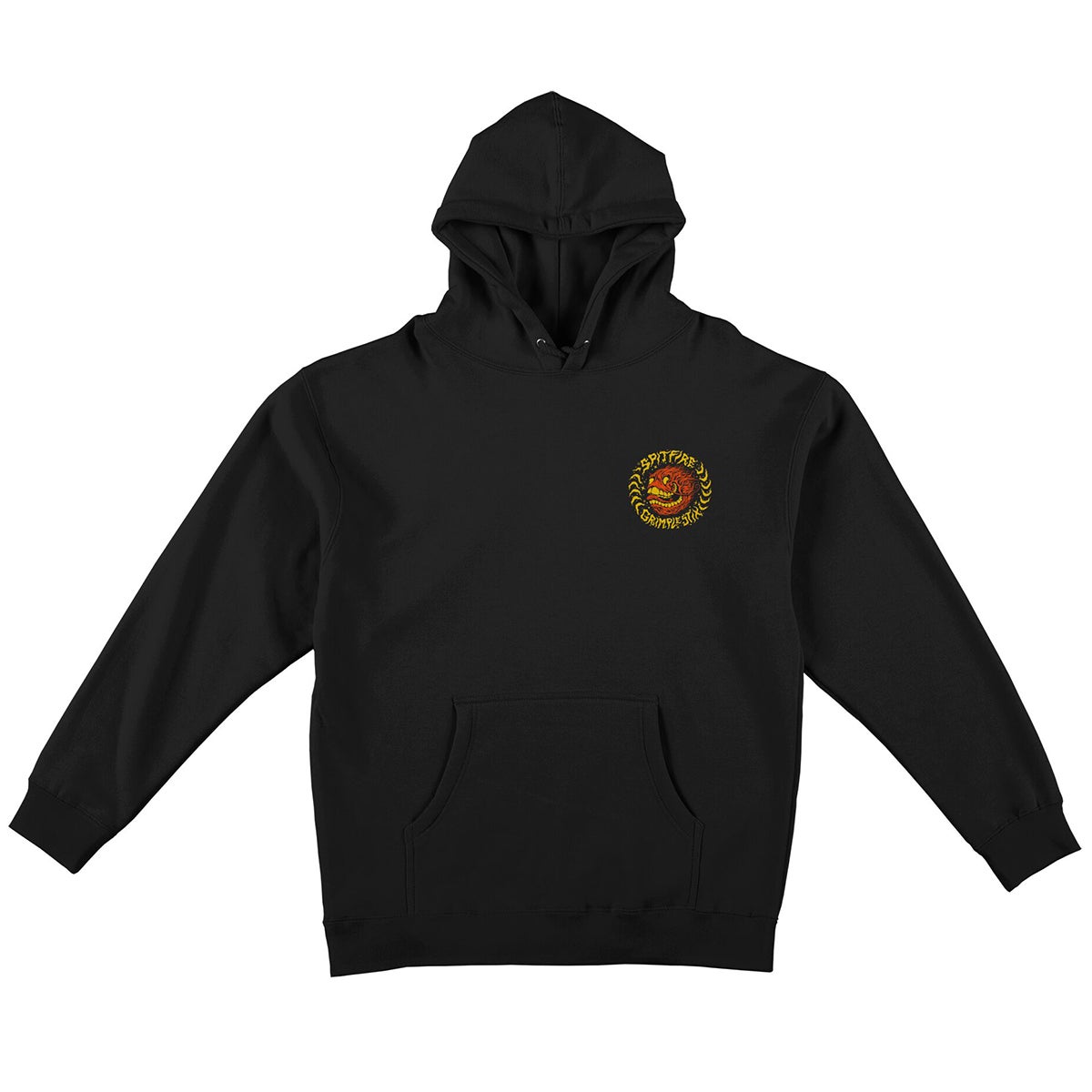 Spitfire X Grimple Flying Grimple Hood in Black | Boardertown