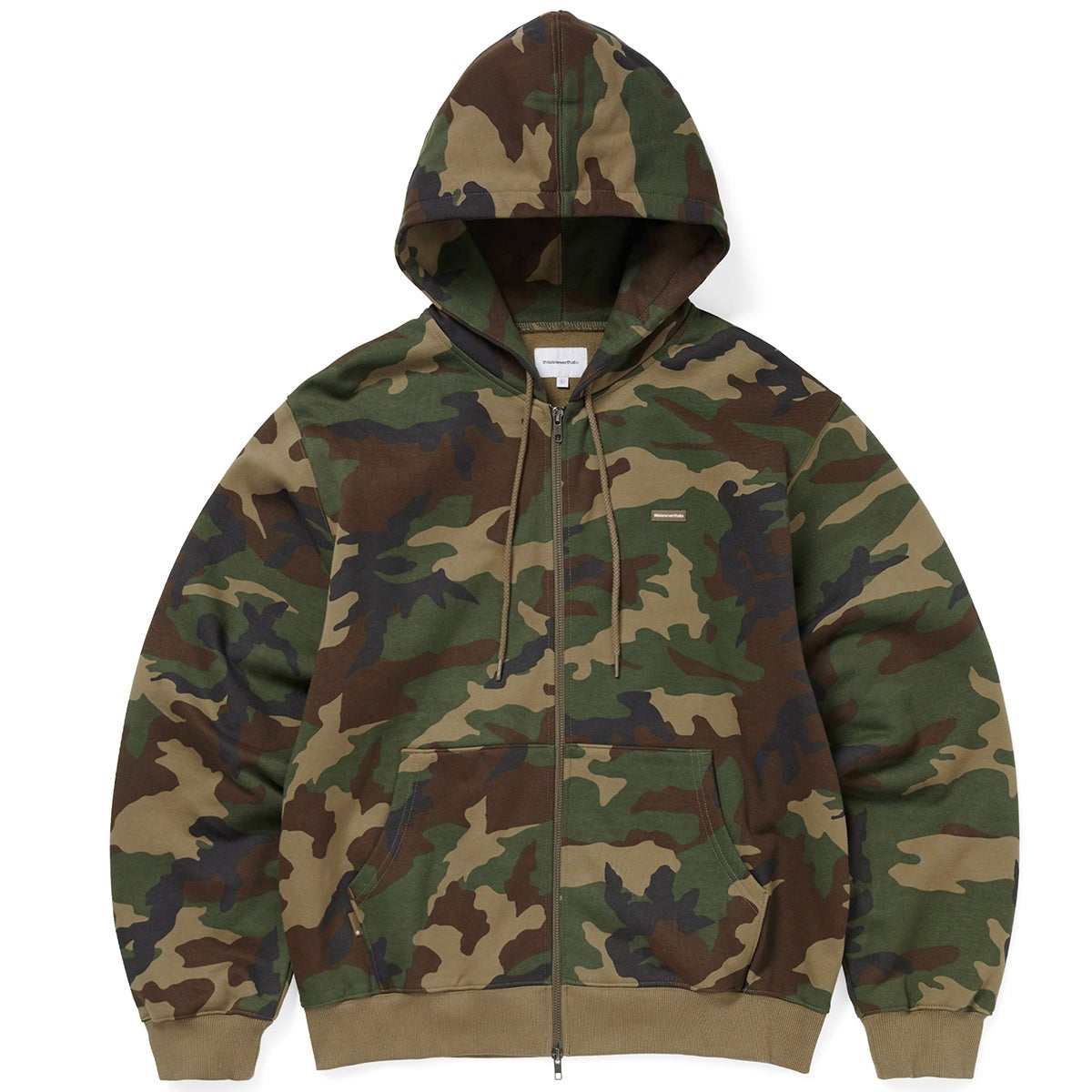 thisisneverthat T.N.T. Classic HDP Zip Up Sweat in Camo | Boardertown