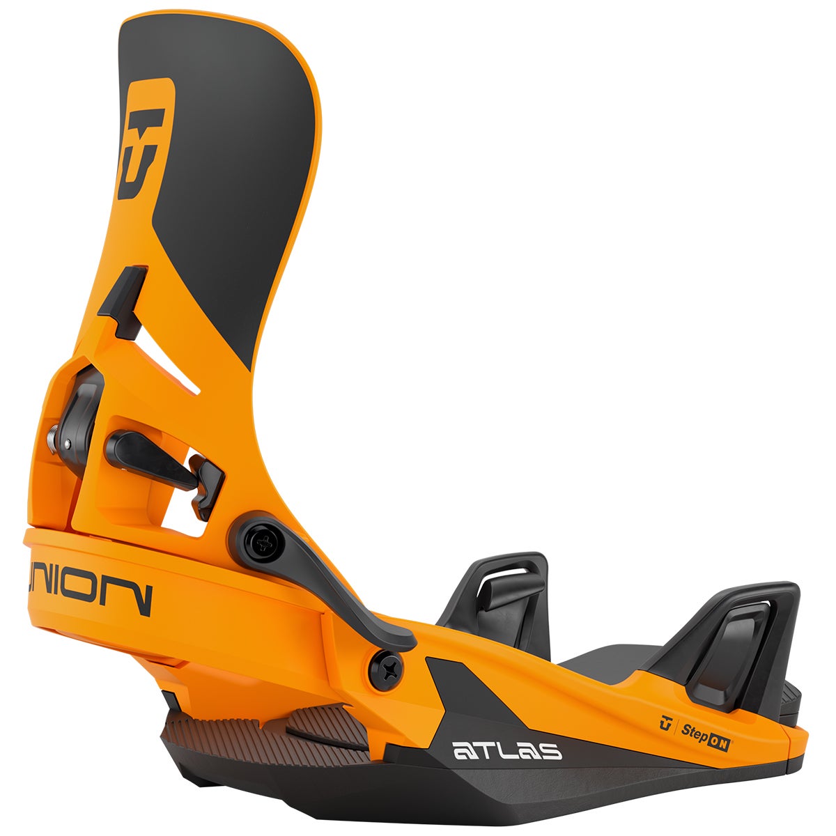Union Atlas Step On Snowboard Bindings in Orange | Boardertown