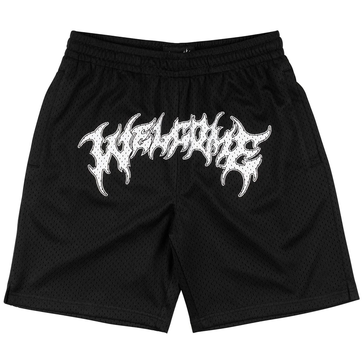 Welcome Barb Mesh Short in Black | Boardertown