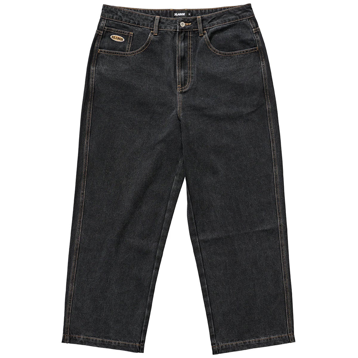 X-Large Bull Denim 91 Pant in Washed Black | Boardertown
